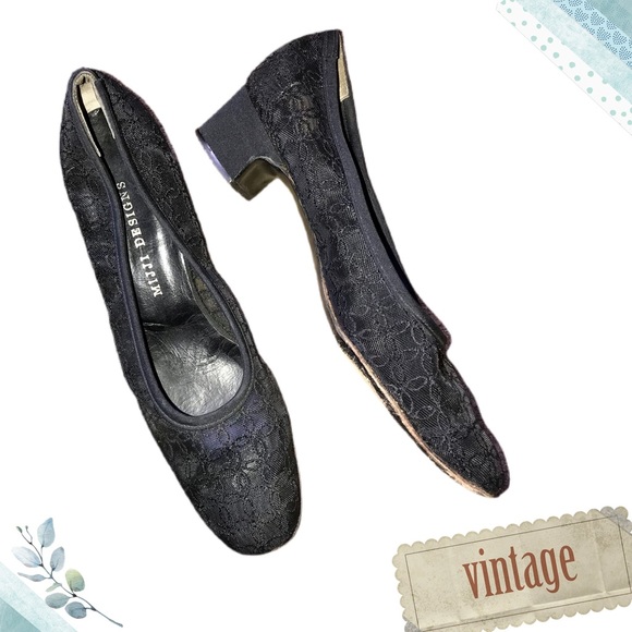 Vintage | Shoes | Vintage Sheer Pumpsgorgeous 8 N | Poshmark